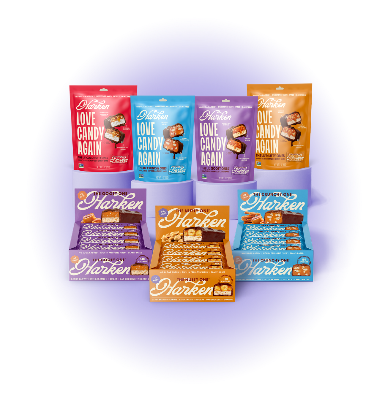 Harken Sweets as seen on GMA! Old School Candy. All New Ingredients.