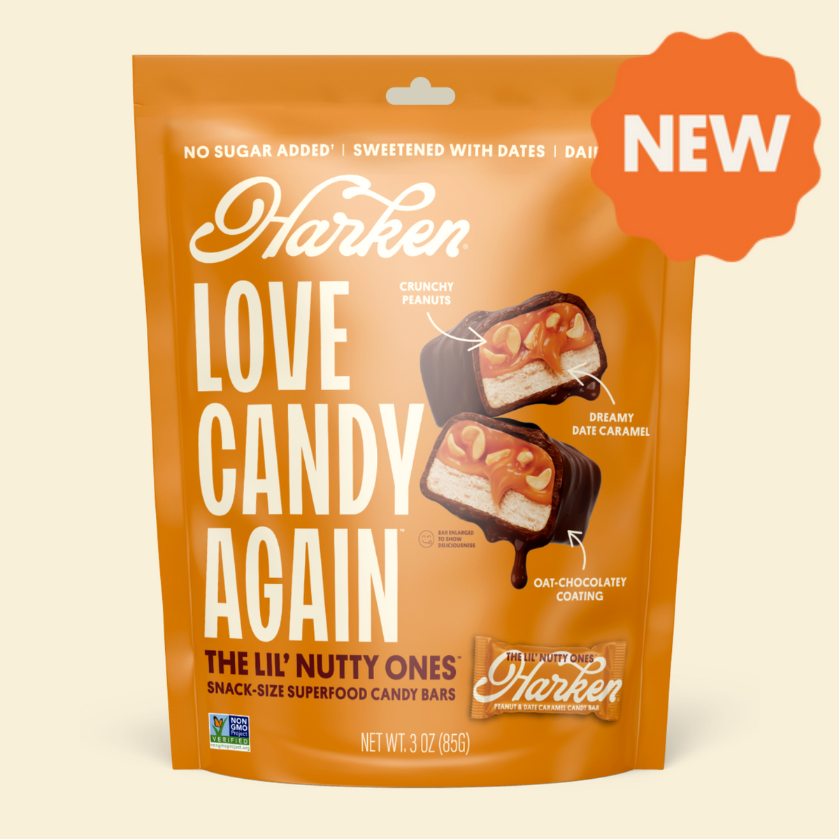 Harken Sweets as seen on GMA! Old School Candy. All New Ingredients.